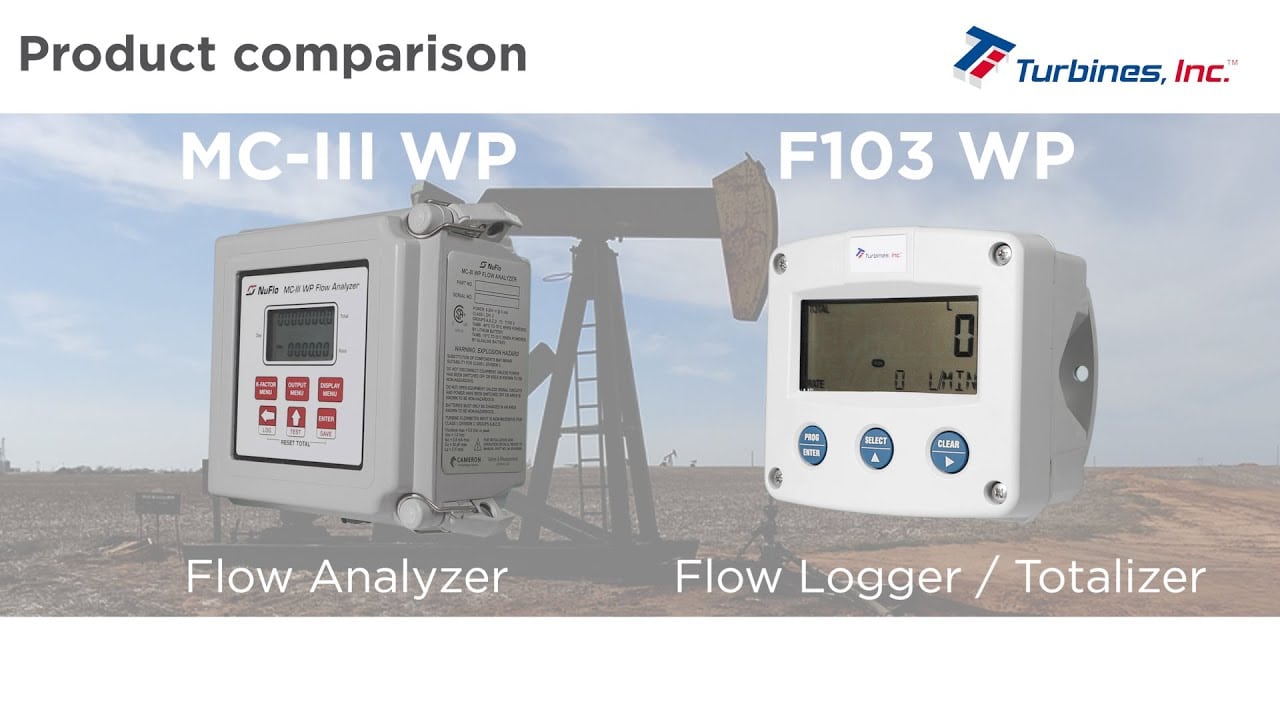 F103 Weatherproof Flow Totalizer | Flow Monitoring
